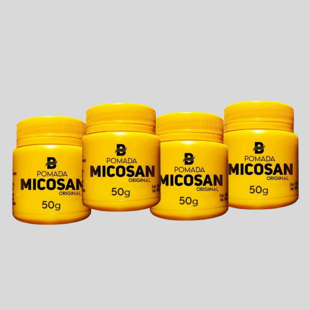 KIT 4 UN Pomada Micosan 50g | Clareamento de Manchas e Tratamento ...