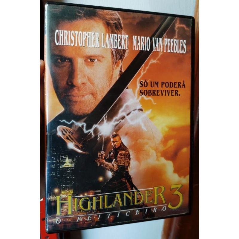 DVD Highlander 3 - O Feiticeiro (Dublado) (Leia a descrição) (Original ...