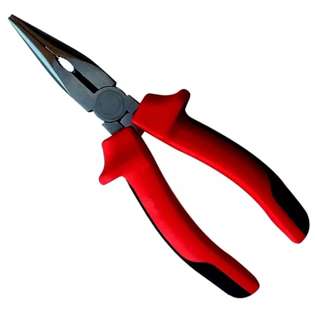 ALICATE DE BICO LONGO RETO MEIA CANA 160MM 6 POLEGADA | Shopee Brasil