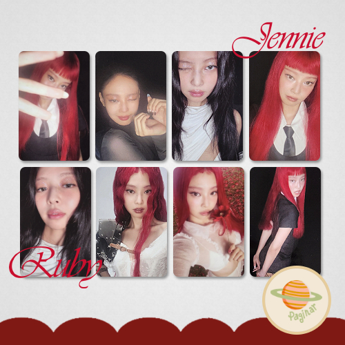 JENNIE Ruby photocard fanmade - Ruby, Zen, Digipack e POBs Sets ...