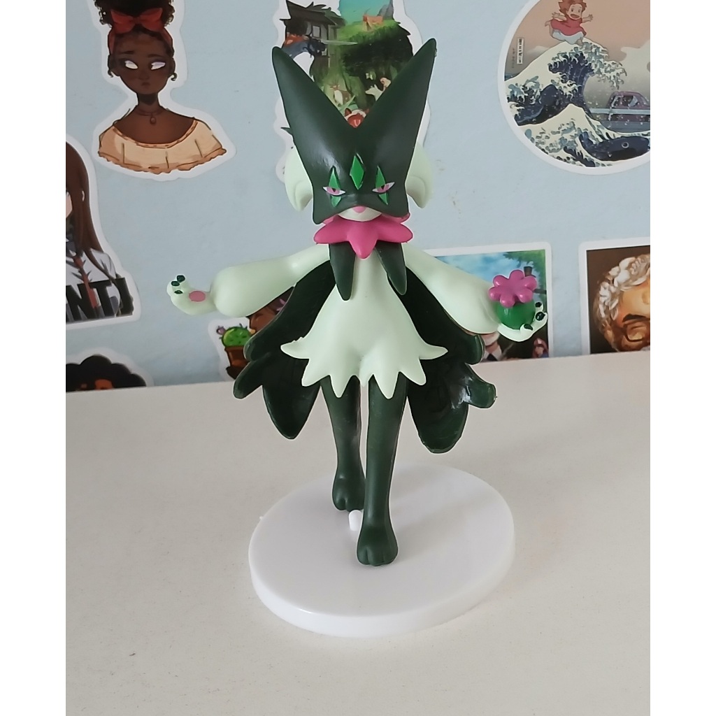 BONECO ACTION FIGURE MINIATURA POKEMON MEOWSCARADA PALDEA ESTILO TOMY ...