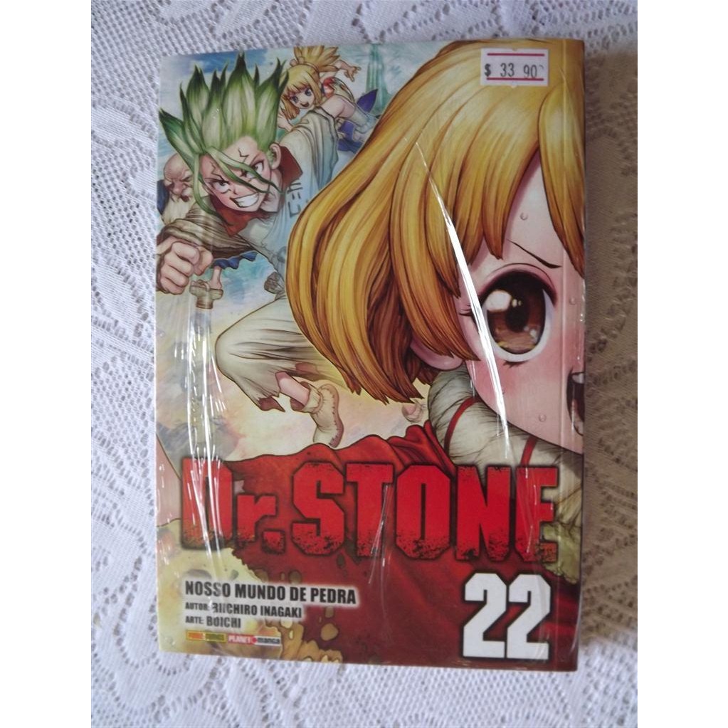 Dr Stone 22 - Riichiro Inagaki e Boichi | Shopee Brasil