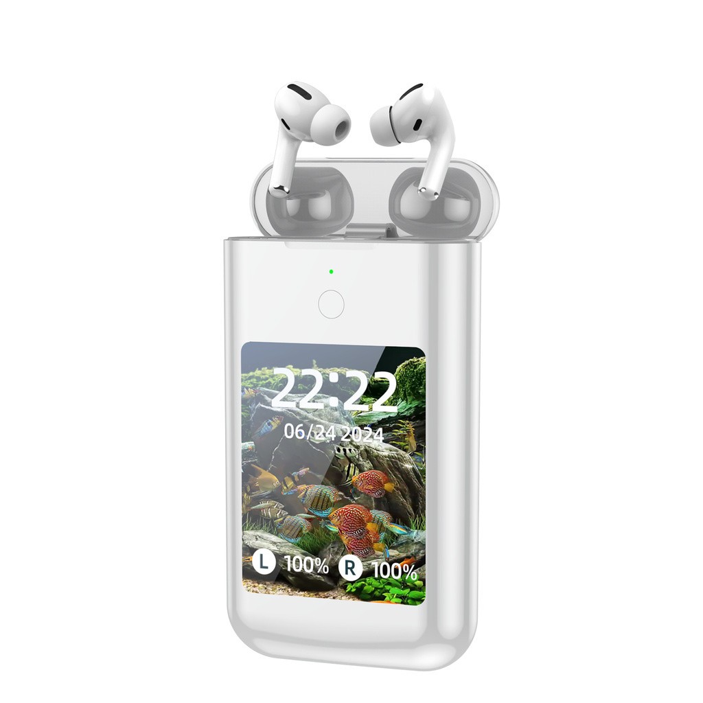 Fone de ouvido 3in1 Power BanK Com Tela 2.8 Polegadas Bluetooth Com ...