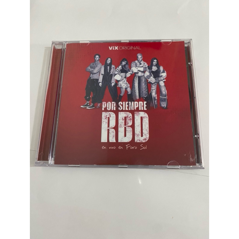 CD RBD - Por Siempre En Vivo Foro Sol - Soy Rebelde Tour Fan Edition ...