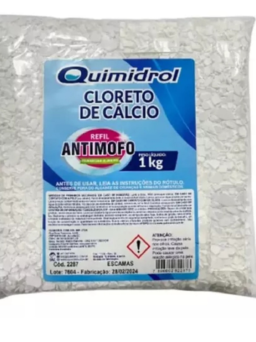 ANTI MOFO 6KG CLORETO DE CALCIO | Shopee Brasil