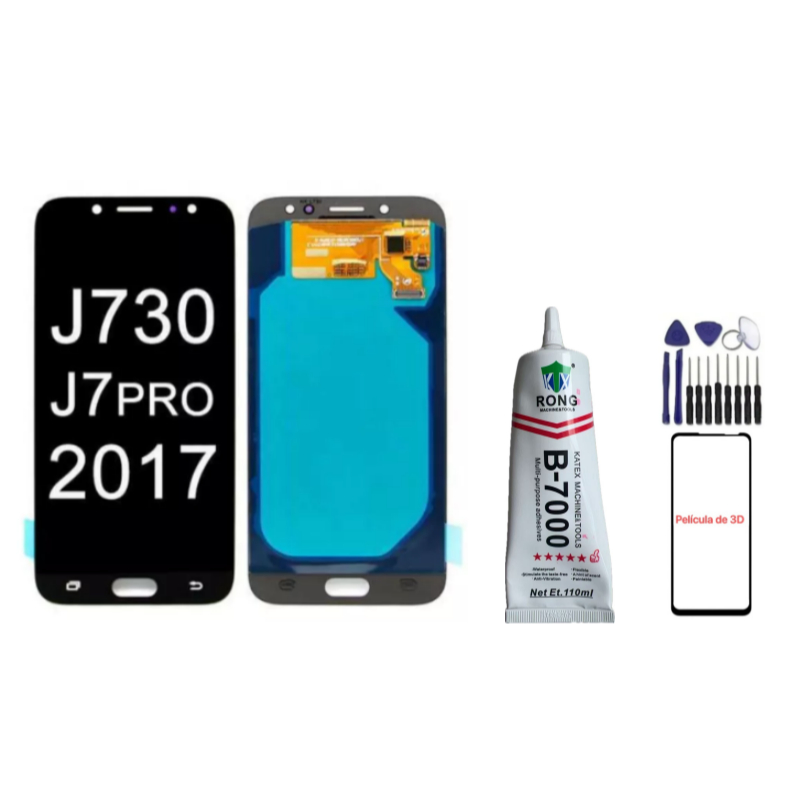 Frontal Touch Lcd Display Tela Compatível Galaxy J7 Pro J730 Incell / Oled | Shopee Brasil