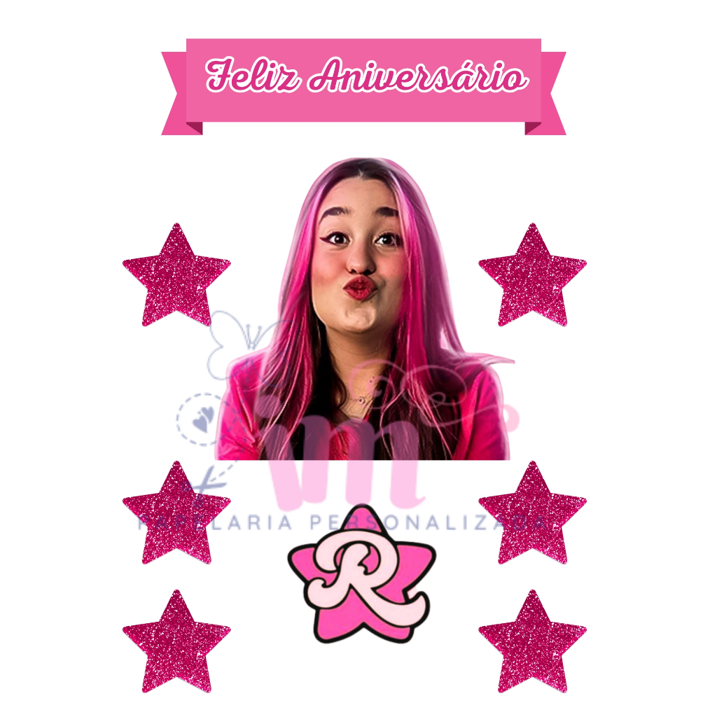 TOPO DE BOLO PERSONALIZADO - EMILLY VICK | Shopee Brasil