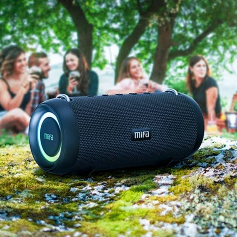 Caixa de som bluetooth Mifa A90 IPX8 60W Cor Preta | Shopee Brasil