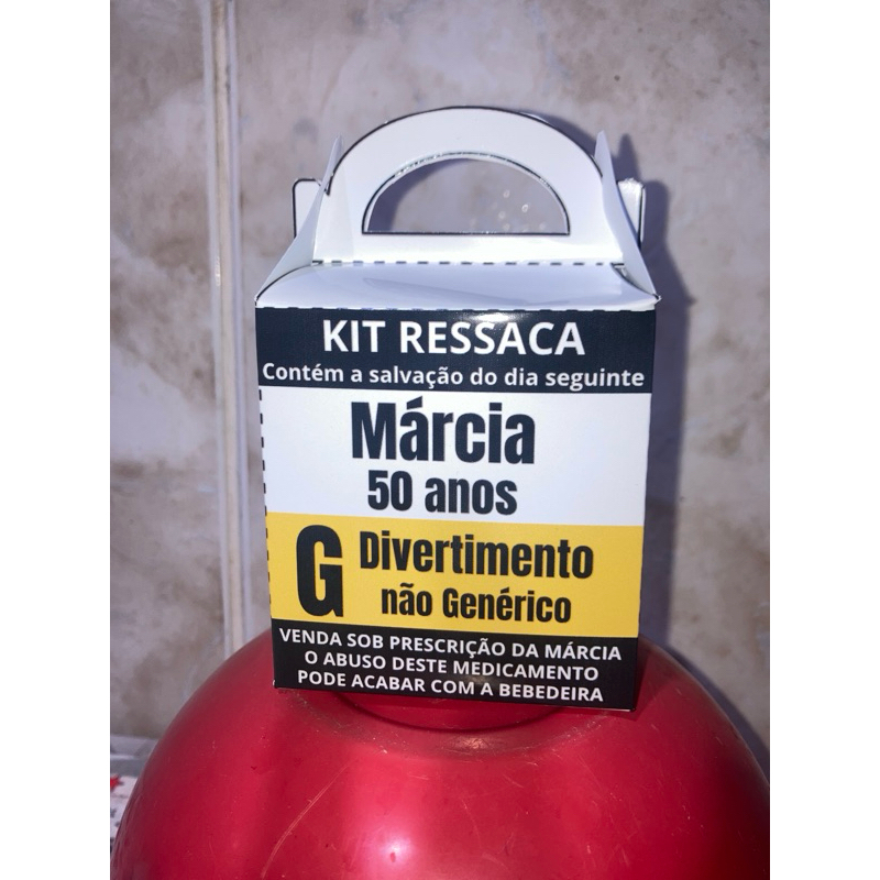 Lembrancinha kit Ressaca - Personalizado kit Ressaca - kit festa ...