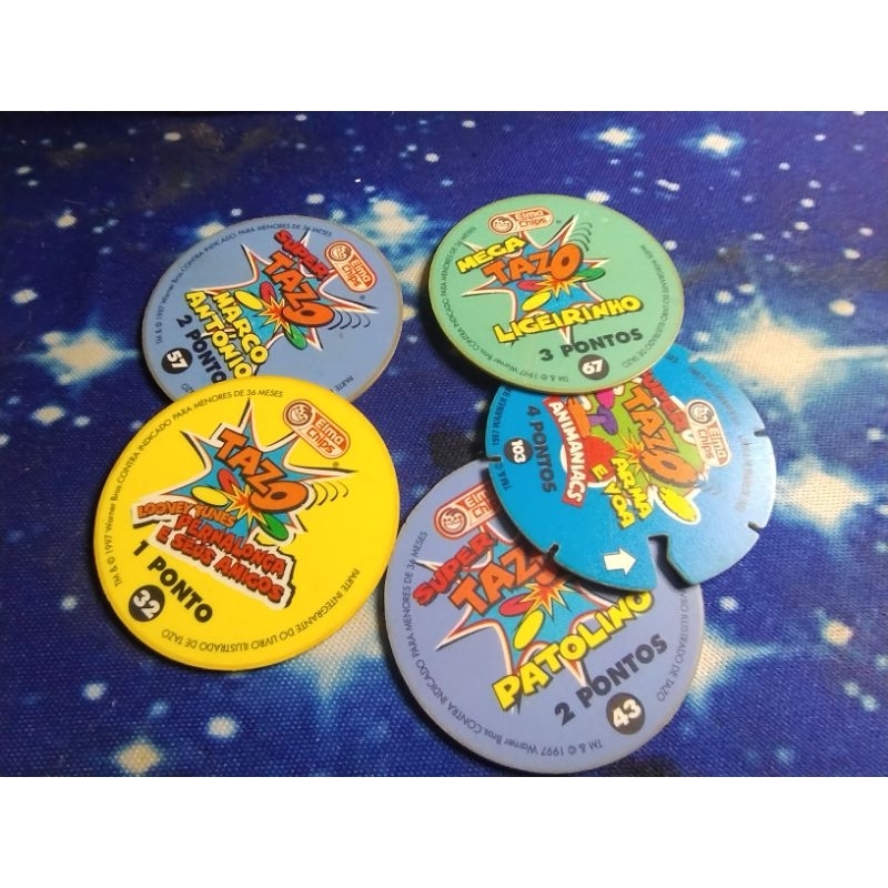 Tazos Elma Chips 5 unidades | Shopee Brasil