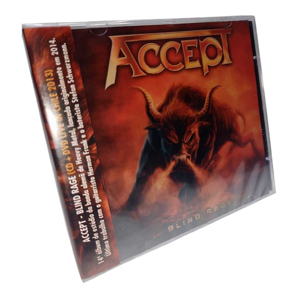 Accept - Blind Rage - ( 1CD + 1DVD ) | Shopee Brasil