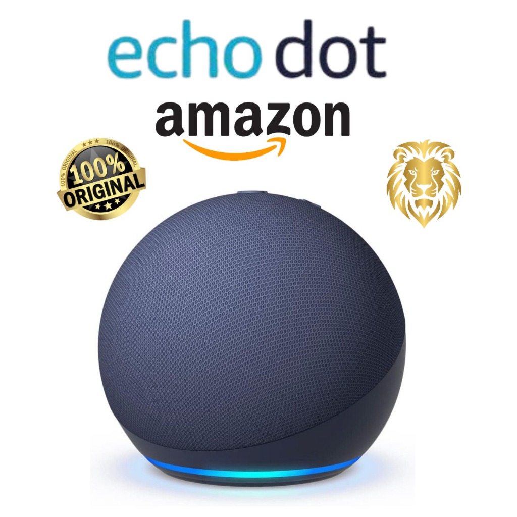 ALEXA ORIGINAL Echo Dot 5ª geração com o melhor som já lançado Cor ...