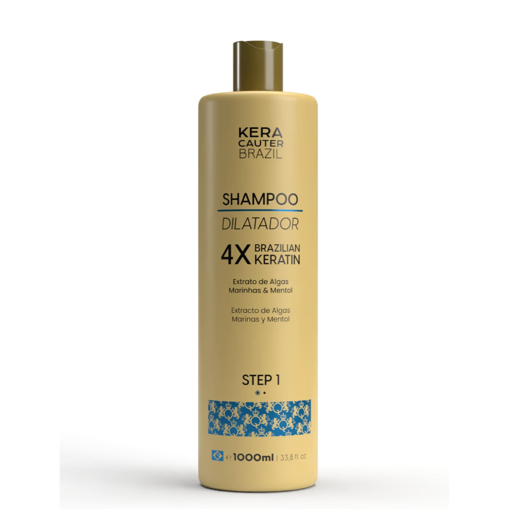 Shampoo Dilatador Kera Cauter Anti Residuos Pre Natural 1L | Shopee Brasil