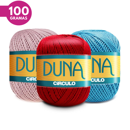 Linha Duna Cores Lisas Círculo 170m 100g | Shopee Brasil
