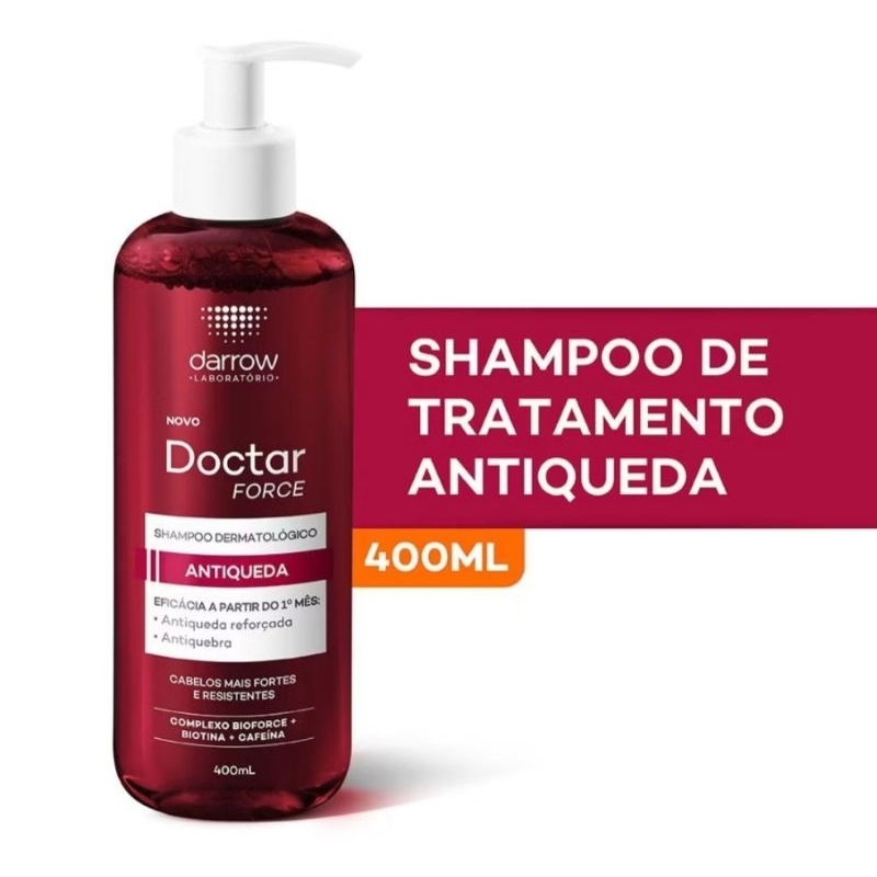 Shampoo Dermatológico Doctor Force Antiqueda 400ml | Shopee Brasil