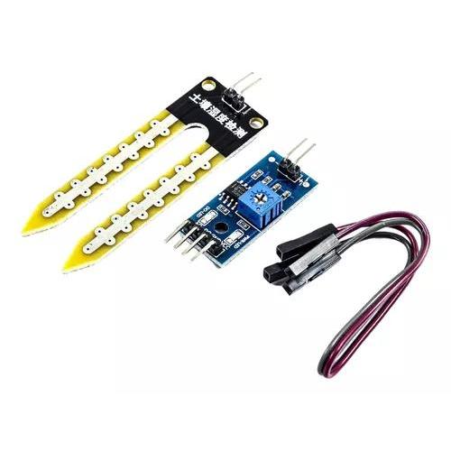Sensor De Umidade Do Solo - Higrômetro Para Arduino | Shopee Brasil