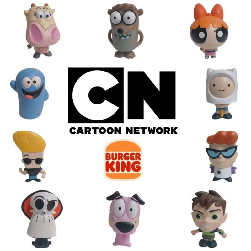 Bonecos Cartoon Network Coleção Burger King | Shopee Brasil
