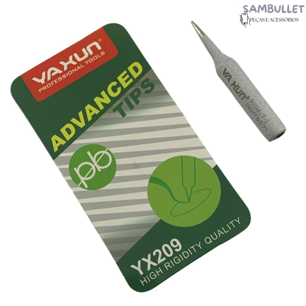 Ponta Ponteira Ferro De Solda Yx209 Branca Yaxun Kaisi | Shopee Brasil