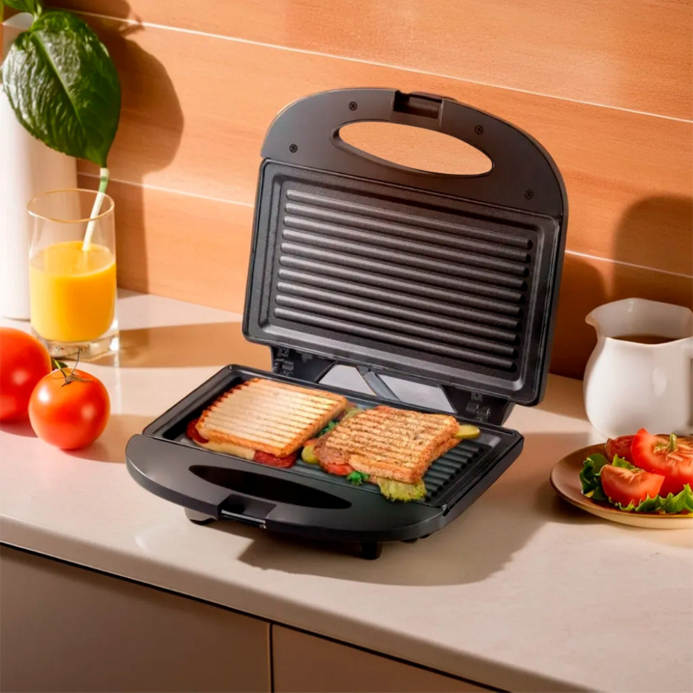 Misteira Grill e Sanduicheira Elétrica 110v Antiaderente Multifuncional ...