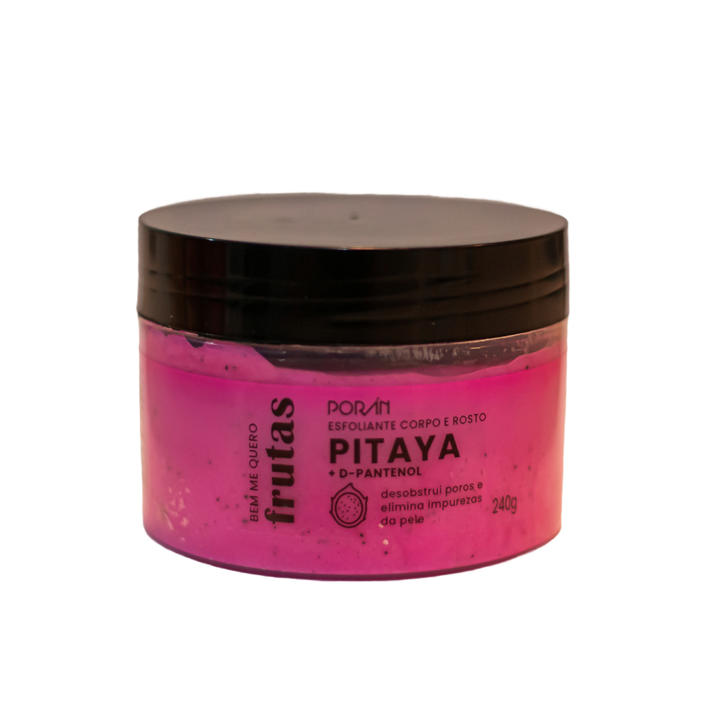 Esfoliante Corpo e Rosto Pitaya Porán | Shopee Brasil