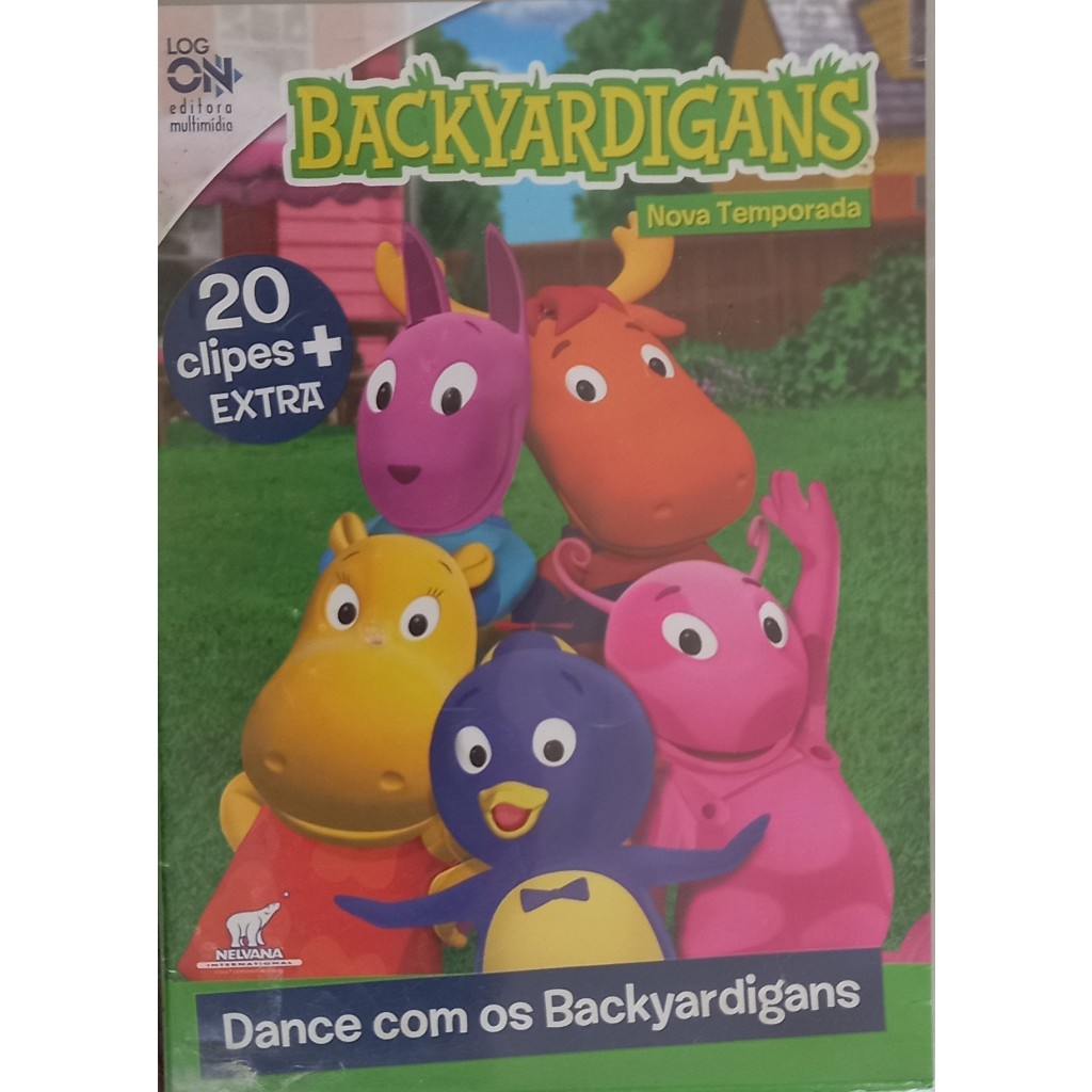 DVD Backyardigans Nova Temporada - Dance com Backyardígans | Shopee Brasil