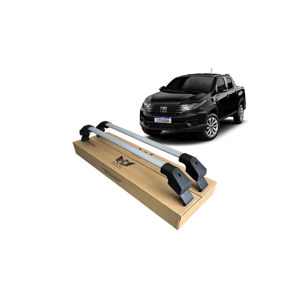 Rack Fiat Strada Cabine Dupla 2021 Até 2025 Bagageiro Robust | Shopee ...