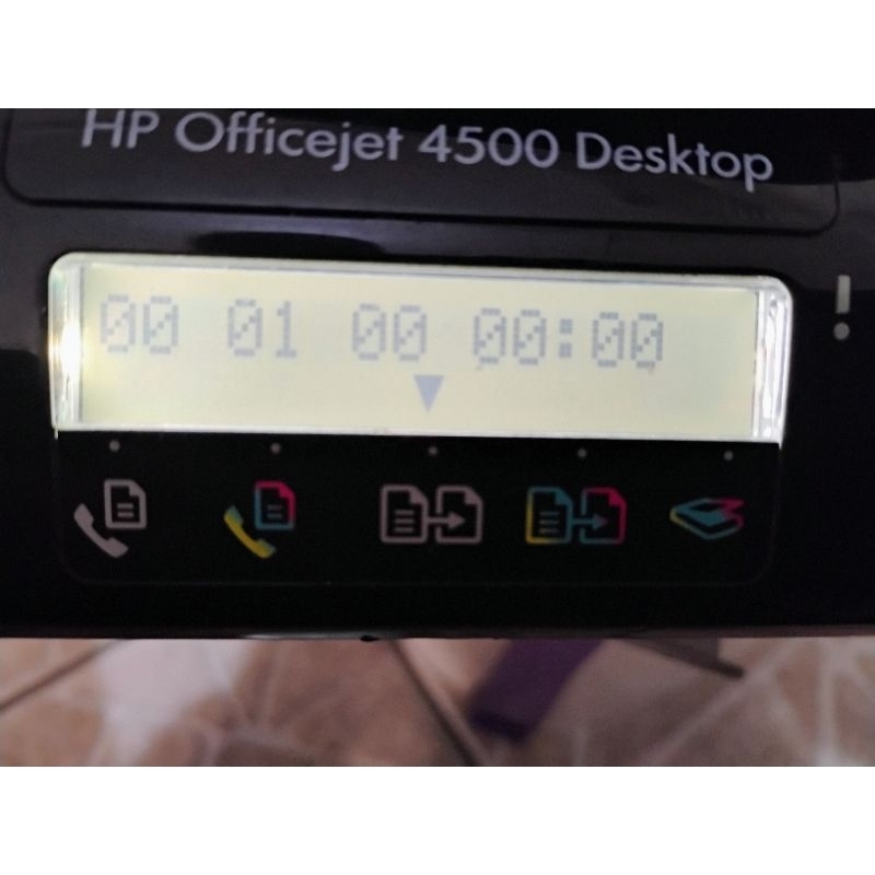painel impressora Hp j4500 liga direto botão ligar não funciona ...
