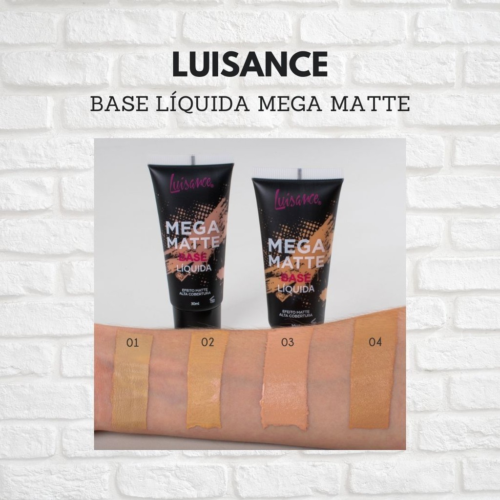 Base Líquida Mega Matte - Luisance | Shopee Brasil