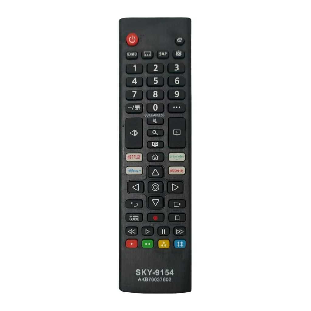 Controle Remoto Compativel Tv LG 32LM627BPSB / 43LM6370PSB LE-7271 FBG-9154 | Shopee Brasil