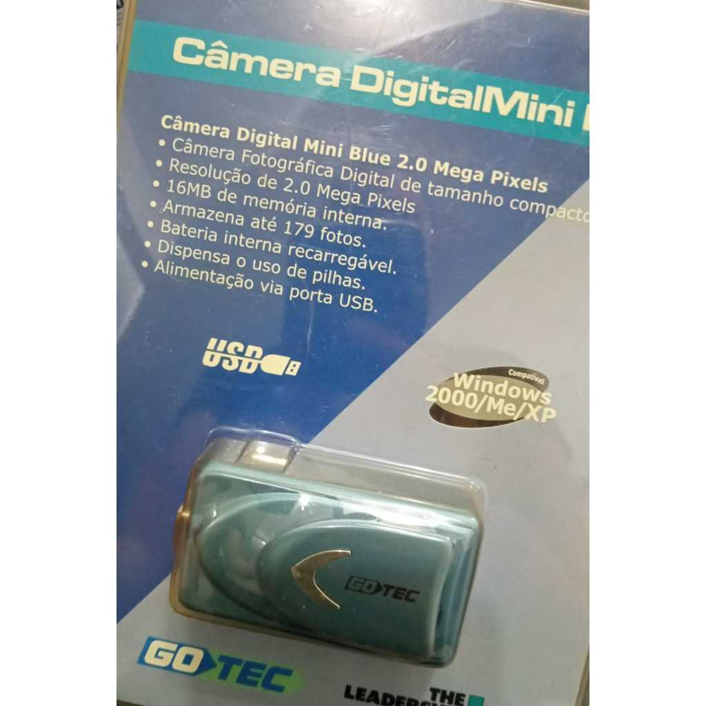 CAMERA DIGITAL MINI BLUE | Shopee Brasil