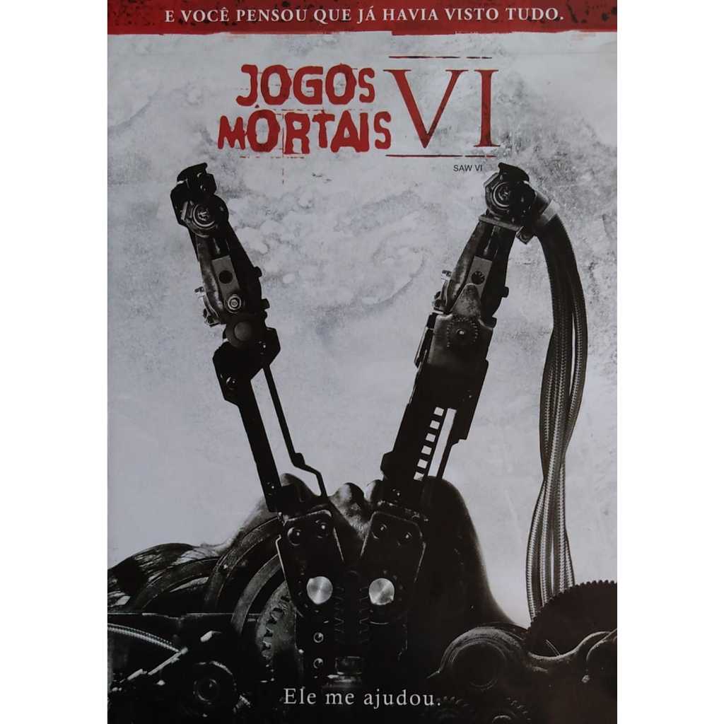 JOGOS MORTAIS 6 DVD SAW VI TOBIN BELL COSTAS MANDYLOR | Shopee Brasil