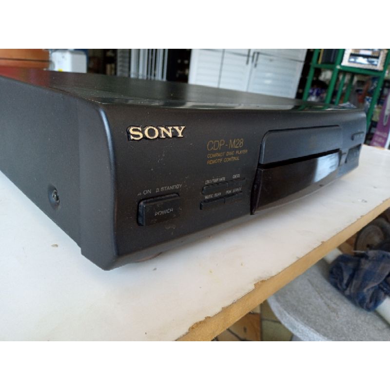 Aparelho de CD Sony cpd- M28 | Shopee Brasil