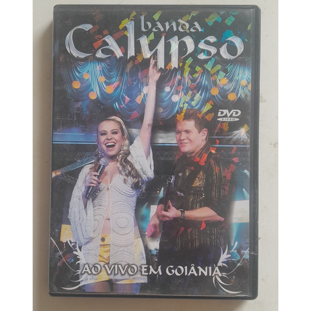 Dvd - Banda Calypso - Ao Vivo Em Goiânia ( Original ) | Shopee Brasil