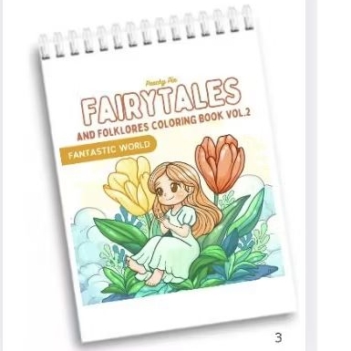 livro de colorir Faiy Tales | Shopee Brasil