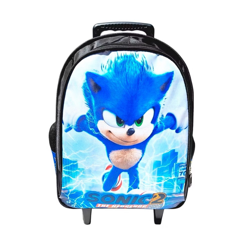 Sonic Masha e o Urso Mochila infantil pequena com rodinhas | Shopee Brasil