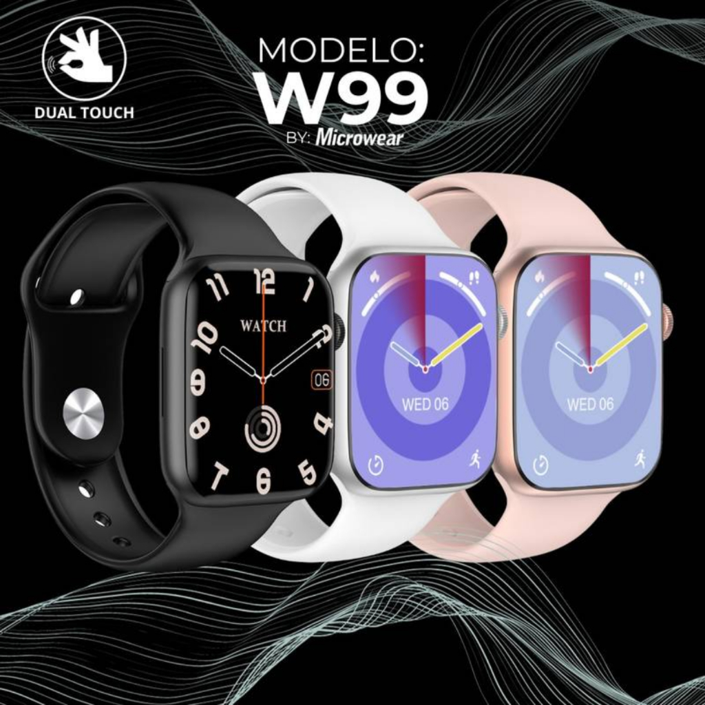 Relógio Smartwatch W99 Série 9 Dual Touch Chat GPT Gps Microwear Custo ...