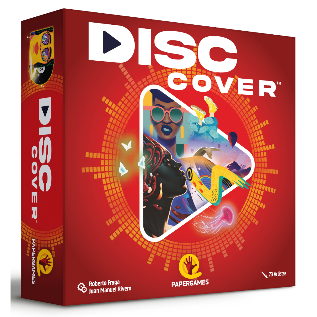 Jogo Disc Cover - Party Game - Papergames | Shopee Brasil