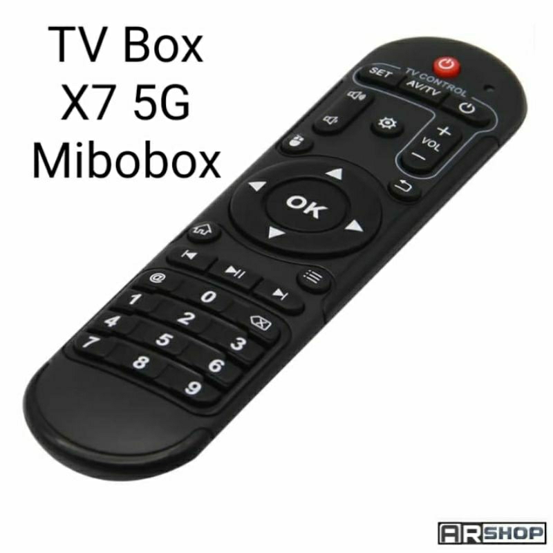 Controle TV Box X7 5G Mibo box | Shopee Brasil