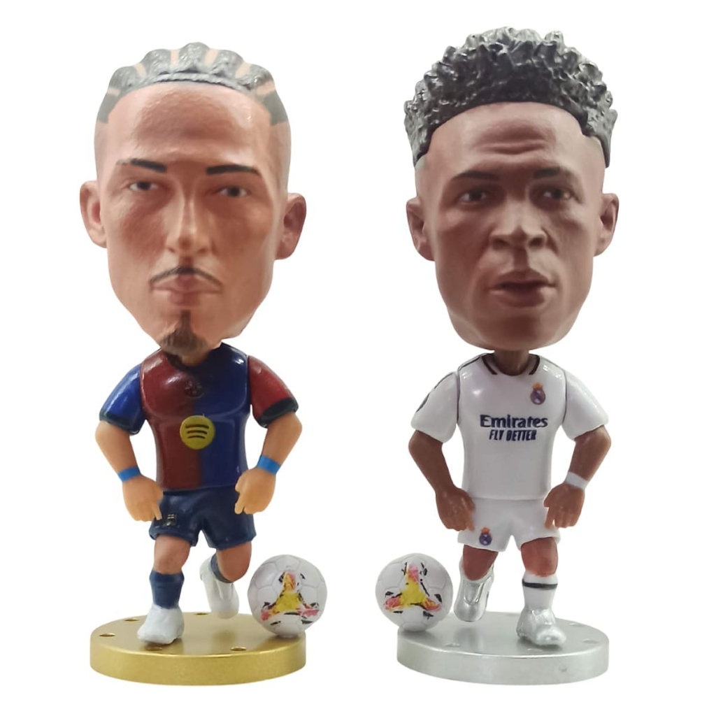 Mini Craques Jogadores Vinicius Júnior (Vini Jr), Raphinha - Real e ...