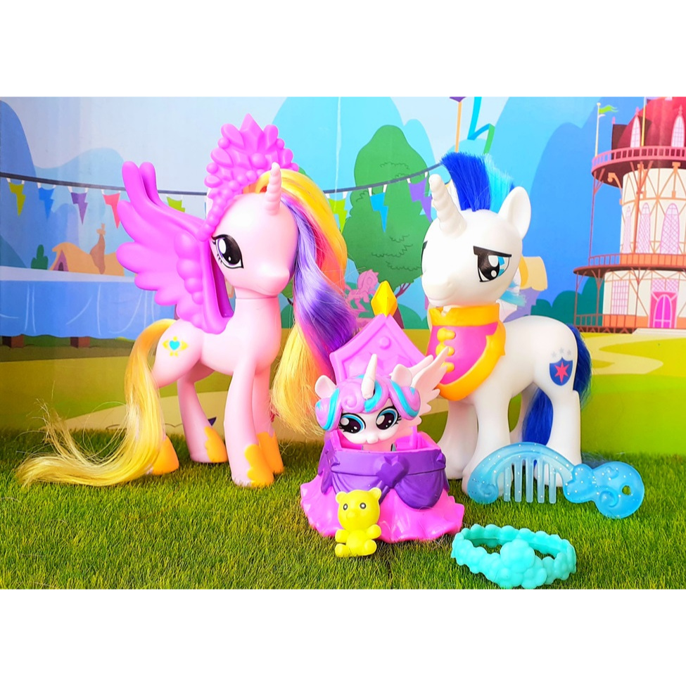 My little pony - Kit Família Princesa Cadance + acessórios - Original ...