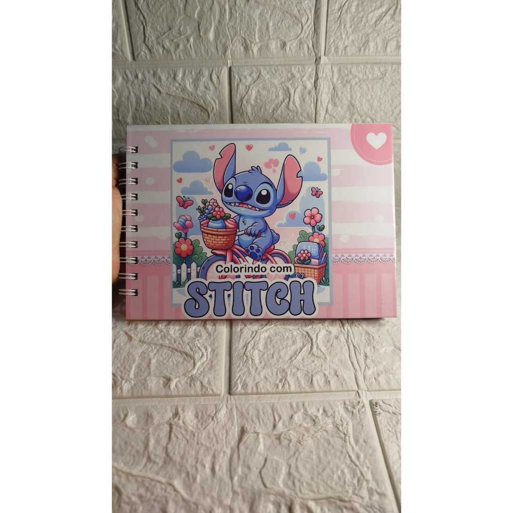 Stitch Bobbie Goods Livro de colorir PRONTA ENTREGA ENVIO IMEDIATO ...