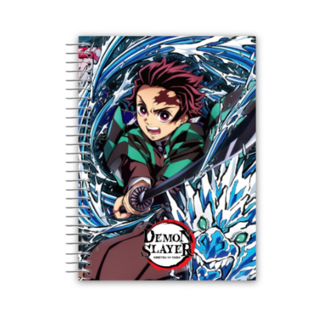 AGENDA PERMANENTE DEMON SLAYER ANIME PERSONALIZADO A5 | Shopee Brasil