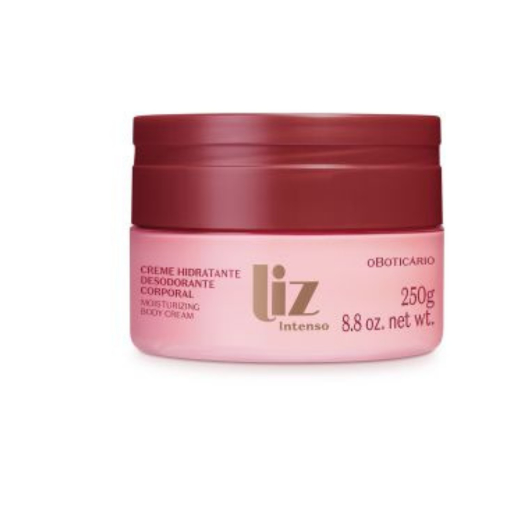 Creme Hidratante Desodorante Corporal Liz Intenso 250g - O Boticário ...
