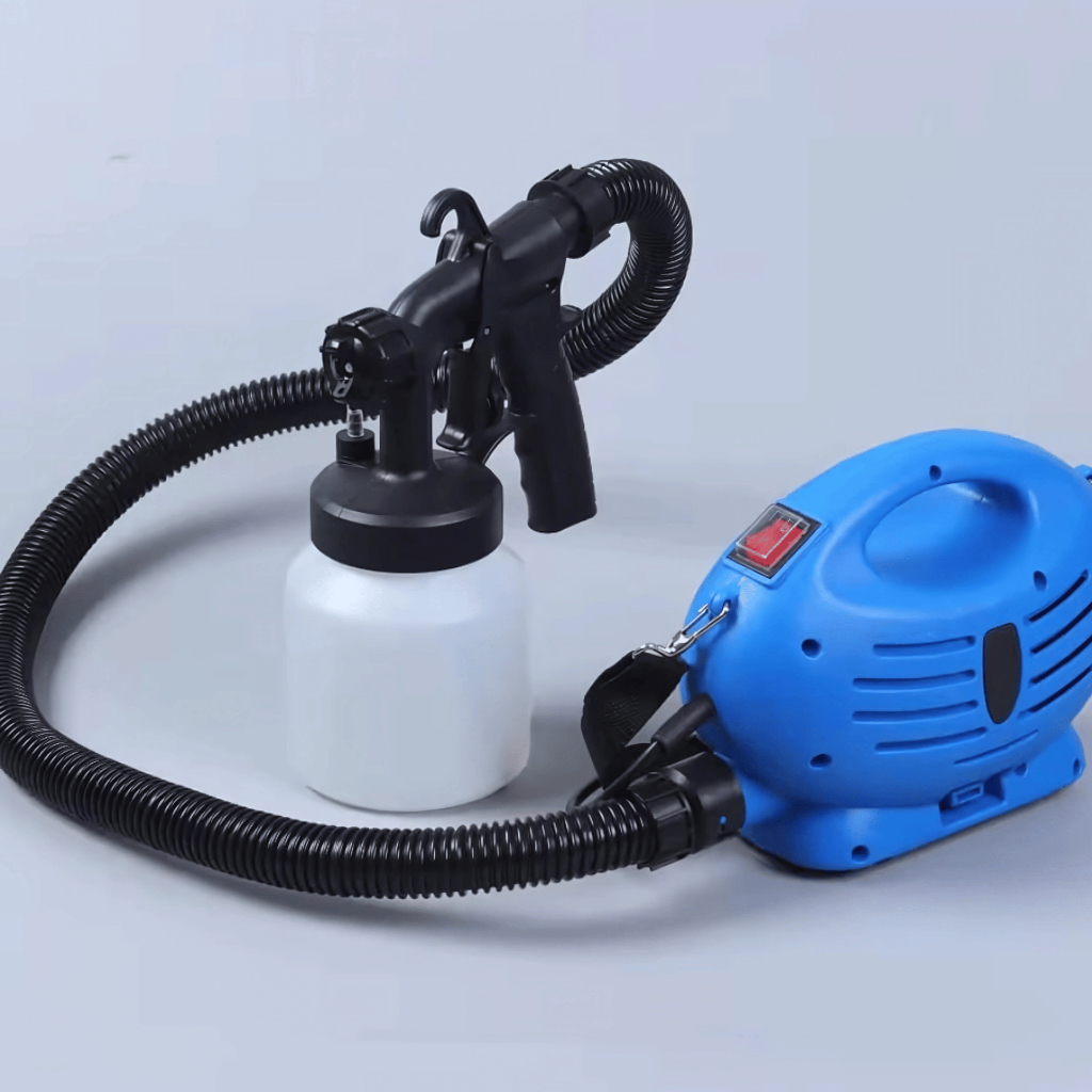 Pistola De Pintura Pulverizador De Tinta 110v Com Compressor | Shopee Brasil