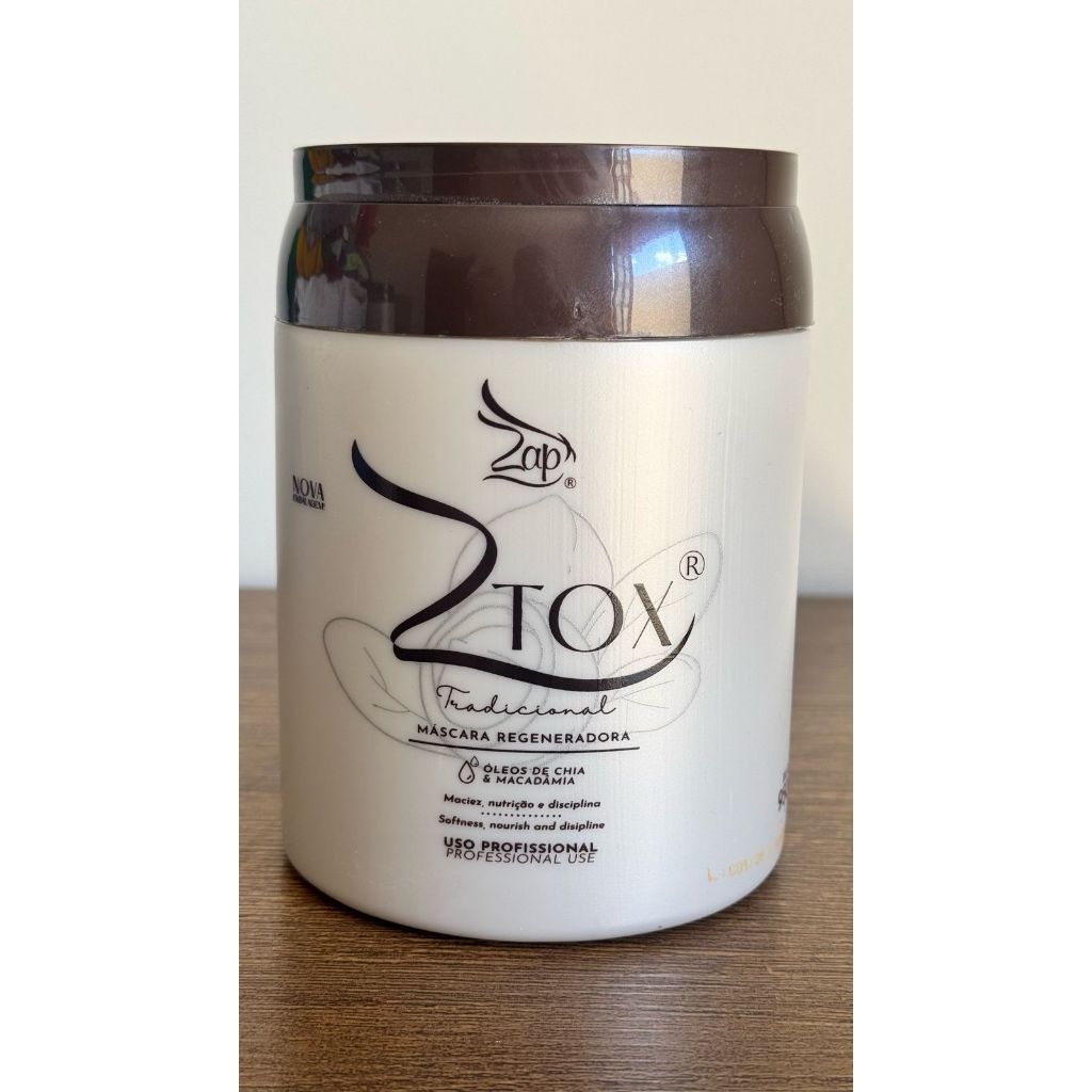 Máscara Ztox Regeneradora Botox Capilar 950g - Zap Cosméticos | Shopee ...