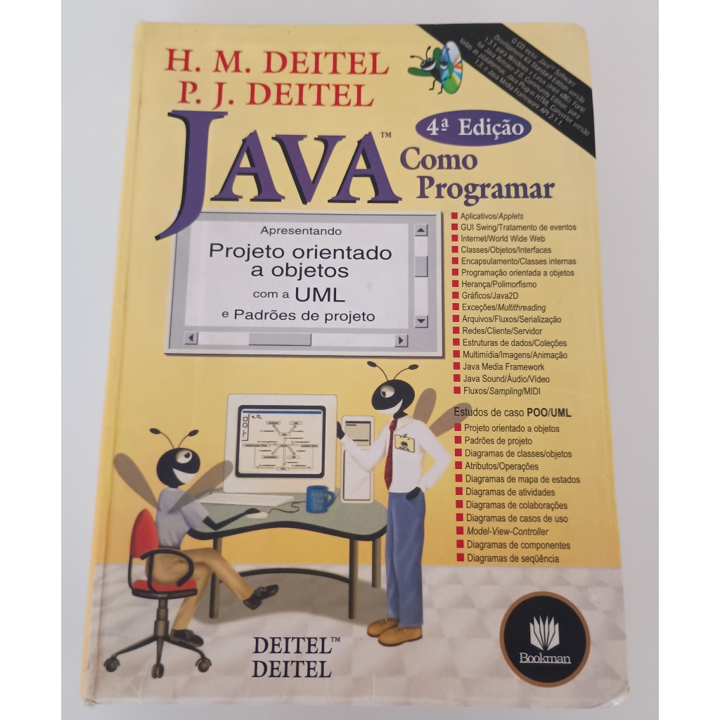 Livro - Java - Como Programar - 4° Edição | Shopee Brasil