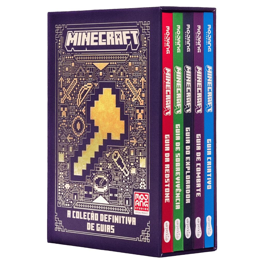 Box - Minecraft: A coleção definitiva de guias - Colecionador Capa Dura ...