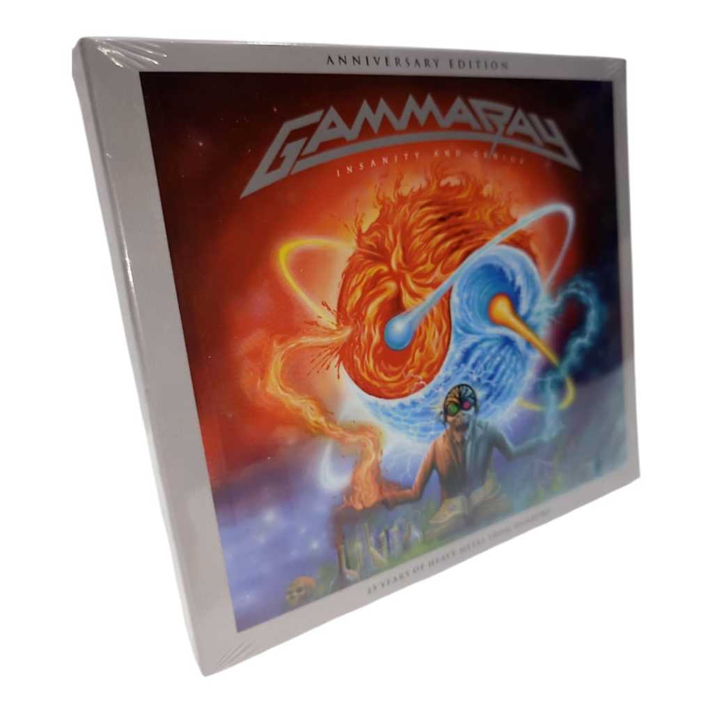 GAMMA RAY - INSANITY AND GENIUS - ANNIVERSARY EDITION ( 2CD`S DIGIPAK ...