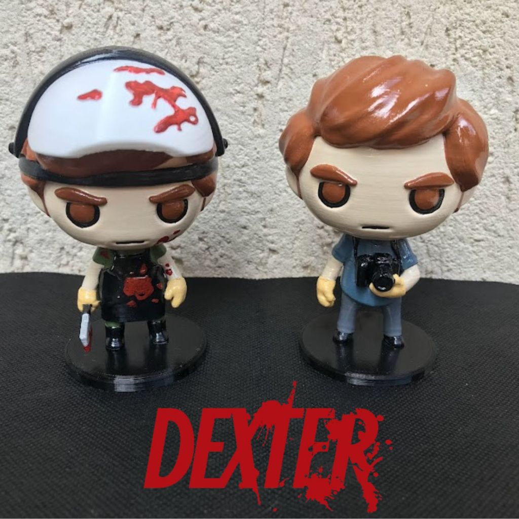 Dexter Morgan Serial Killer Forense Serie Dexter Colecionável Impressão ...