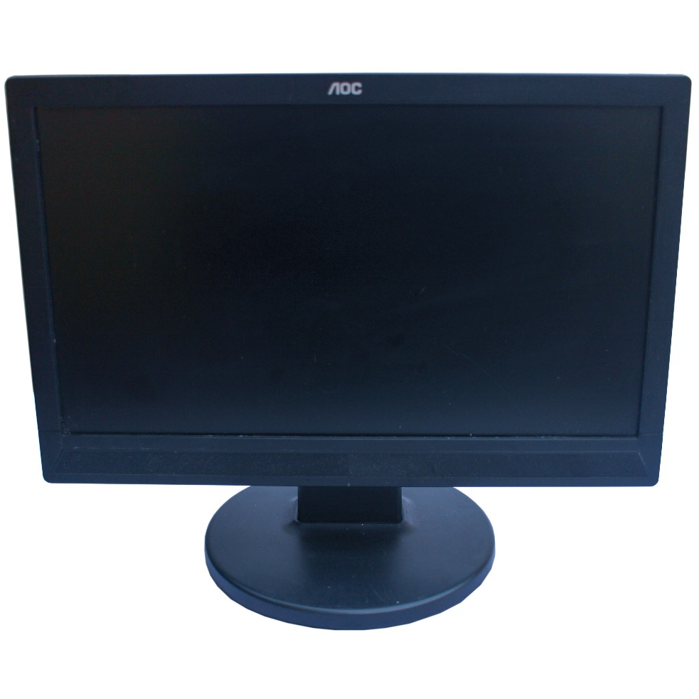 Monitor LCD AOC Modelo 1619swa Wide 16 Polegadas | Shopee Brasil